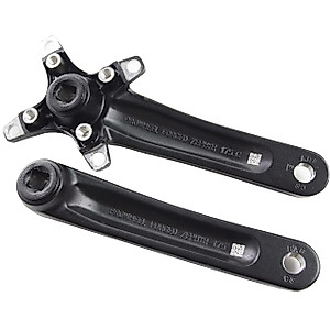 PROWHEEL Bike Crank Arm,Single Speed Square Taper Crankset,One Pair Universal 170MM 175MM Bicycle Forged Alloy 6061 T6 BCD 104MM Bike Crank Arms for Mountain Bike Road Bike