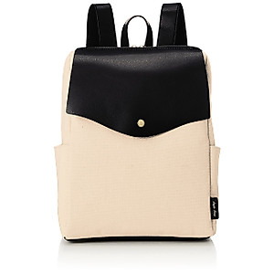 legato largo(レガートラルゴ) Women Backpack, Ivory/Black