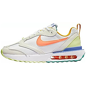 Nike Women's WMNS Air Max Dawn Running Shoe (White/Light Liquid Lime/Light Thistle/Peach Cream, us_Footwear_Size_System, Adult, Women, Numeric, Medium, Numeric_8.5)