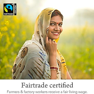 Indi Bandana Bibs for Boys & Girls, GOTS Certified Organic Bibs, 4-Way Reversible Baby Drool Bibs, 100% Organic Cotton Muslin Bibs 5-Pk