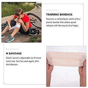 GAFOKI Elastic Bandages Aid Hiking Fitness Injury Bandage Pressure Tape Dressing Control for Camping Hemostatic First Supplies Sports Tourniquet Emergency Cm Outdoor H Bleed Wound Gauze Tape