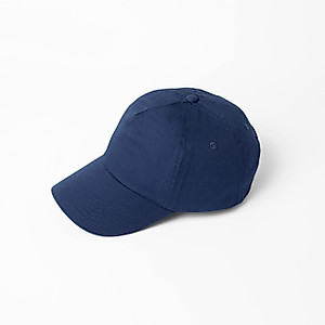 Shapers Image CapPro Baseball Crown Insert for Fitted Caps and Snapback (4 Count, Blue)