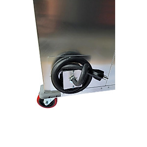 HeatMax 322758 Large Electric Commercial Food Warmer Holding Cabinet for 16 Full Size Pans, for Churches, Schools, Institutions - Made in USA with Service and Support - 120V Plug, Potluck