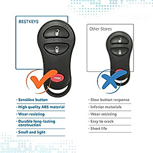 Keyless Entry Remote Fob Clicker Compatible With for 2005 Dodge Ram Pickup