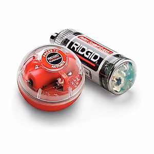 RIDGID 16728 Remote Transmitter (512 Hertz Sonde) for Underground Pipe Location,Red/Black,Small