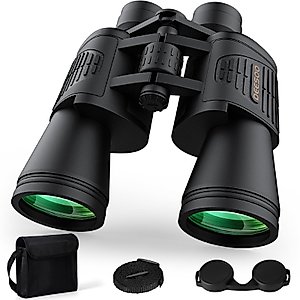 Binoculars for Adults High Powered - 20x52 HD Large View with Clear Low Light - Professional Binoculars for Bird Watching Hunting Stargazing Football Travel Cruise Outdoor Sports with Carrying Bag