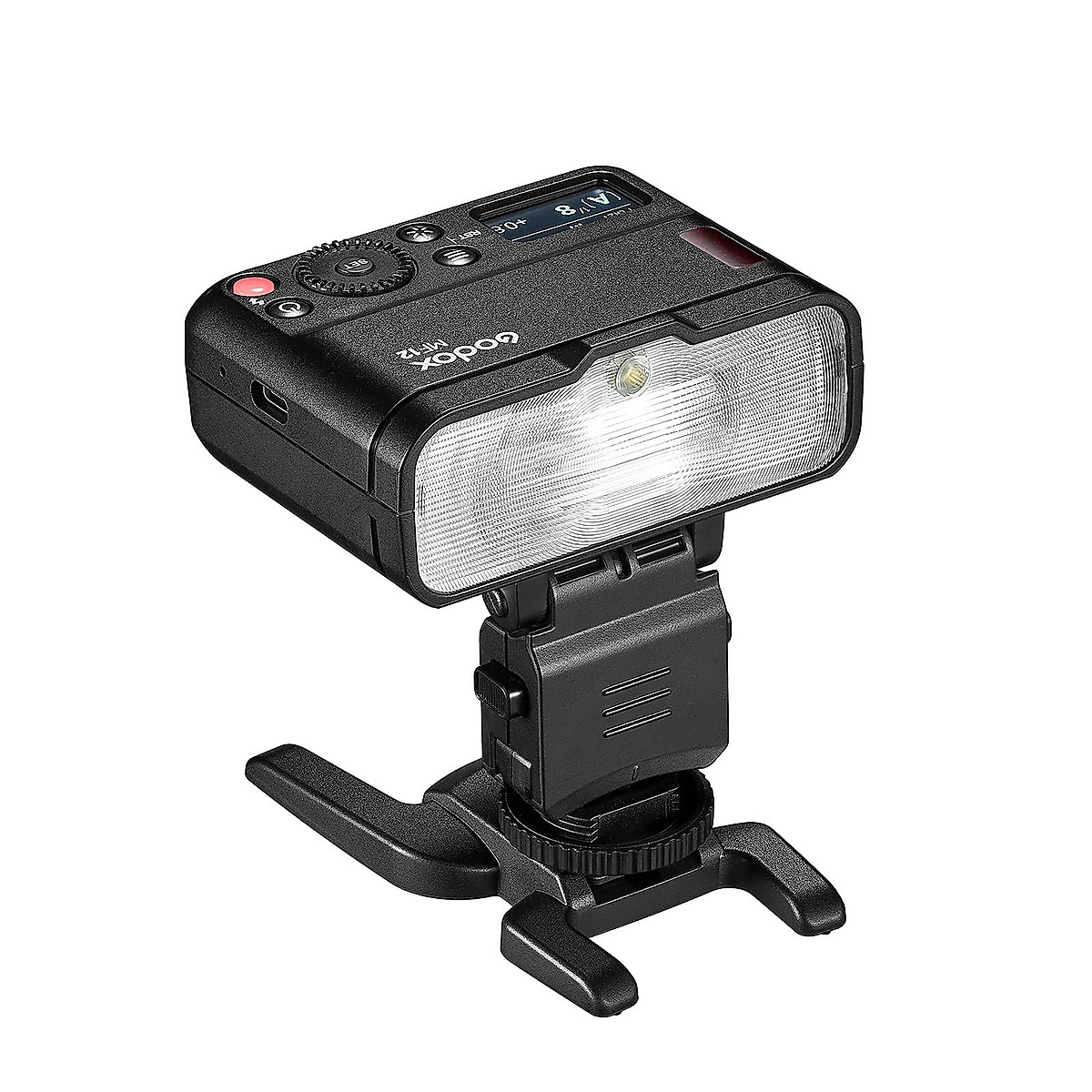 Godox MF12 MF12-K2 Macro Flash Off-Camera TTL Flash Speedlite 12W, 2.4G Wireless Control,TTL/M Mode,Built-in 3.7V/6.29W Lithium Battery, Compatible with Nikon, Sony, Canon, Fuji, Olympus and Panasonic
