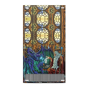 Head Case Designs Officially Licensed Ed Beard Jr Wizard Friendship Dragons Vinyl Sticker Gaming Skin Decal Cover Compatible with Xbox Series S Console and Controller Bundle