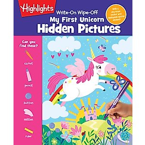 Write-On Wipe-Off My First Unicorn Hidden Pictures (Write-On Wipe-Off My First Activity Books)