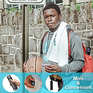 Motorenbau Electric Ball Pump,Smart Air Pump Portable Fast Ball Inflation Accurate Pressure Gauge and Digital LCD Display for Basketball Football Soccer Volleyball (2 Pin and 1 Spout)