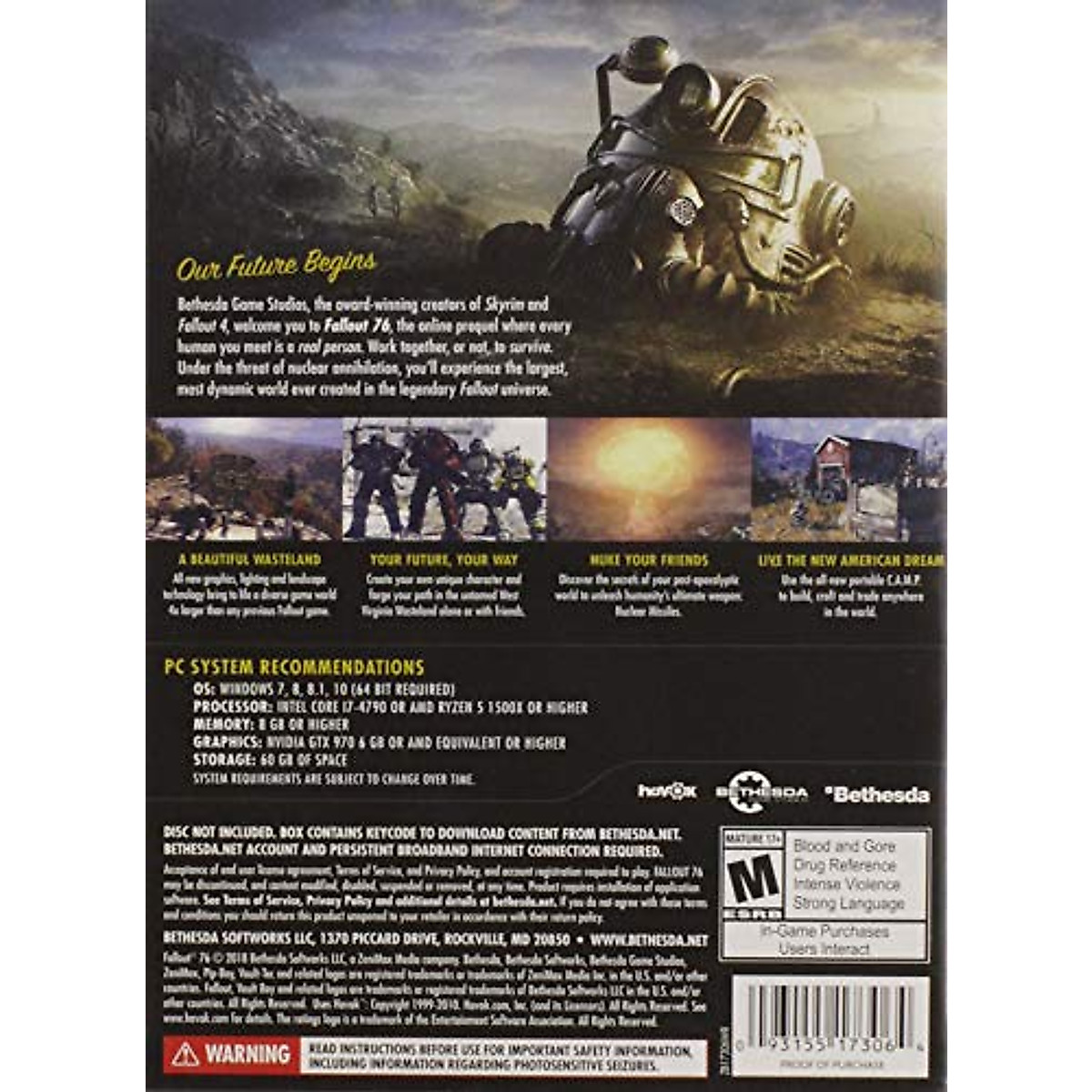 Fallout 76: Wastelanders - PC