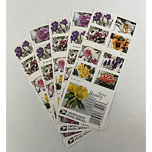 Snowy Beauty Postage Stamps for Invitation, Wedding, Celebration, Party, Graduation, Announcement (1 Sheet, 20 Stamps)