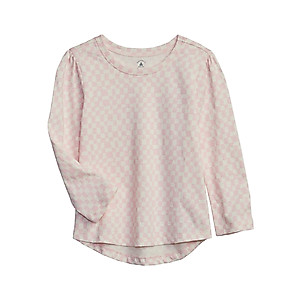 GAP Baby Girls Long Sleeve Tee T Shirt, Light Shell Pink, 2T US