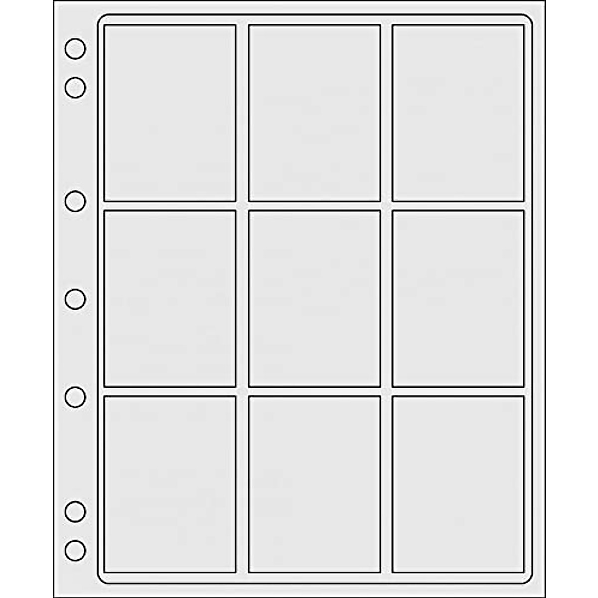 Ursae Minoris Echelon Zipper Album with Collector's Pages for 36 Coins in Standard Certified or Certified-Style Holders PCGS, NGC, ANACS, Lighthouse, Guardhouse, BCW, Ursae Minoris – Deep Blue