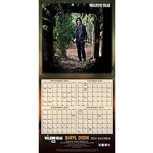 The Walking Dead 2024 26-Month Calendar: Daryl Dixon