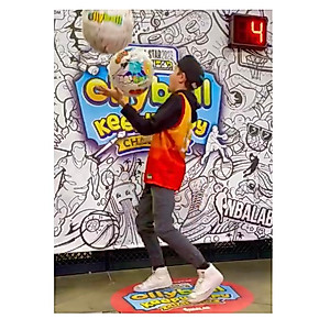 Ollyball Chicago Bulls NBA Team Edition - Patented Award Winning Colorable Indoor Kickball