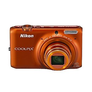 Nikon Digital Camera COOLPIX S6500 OR Orange S6500OR