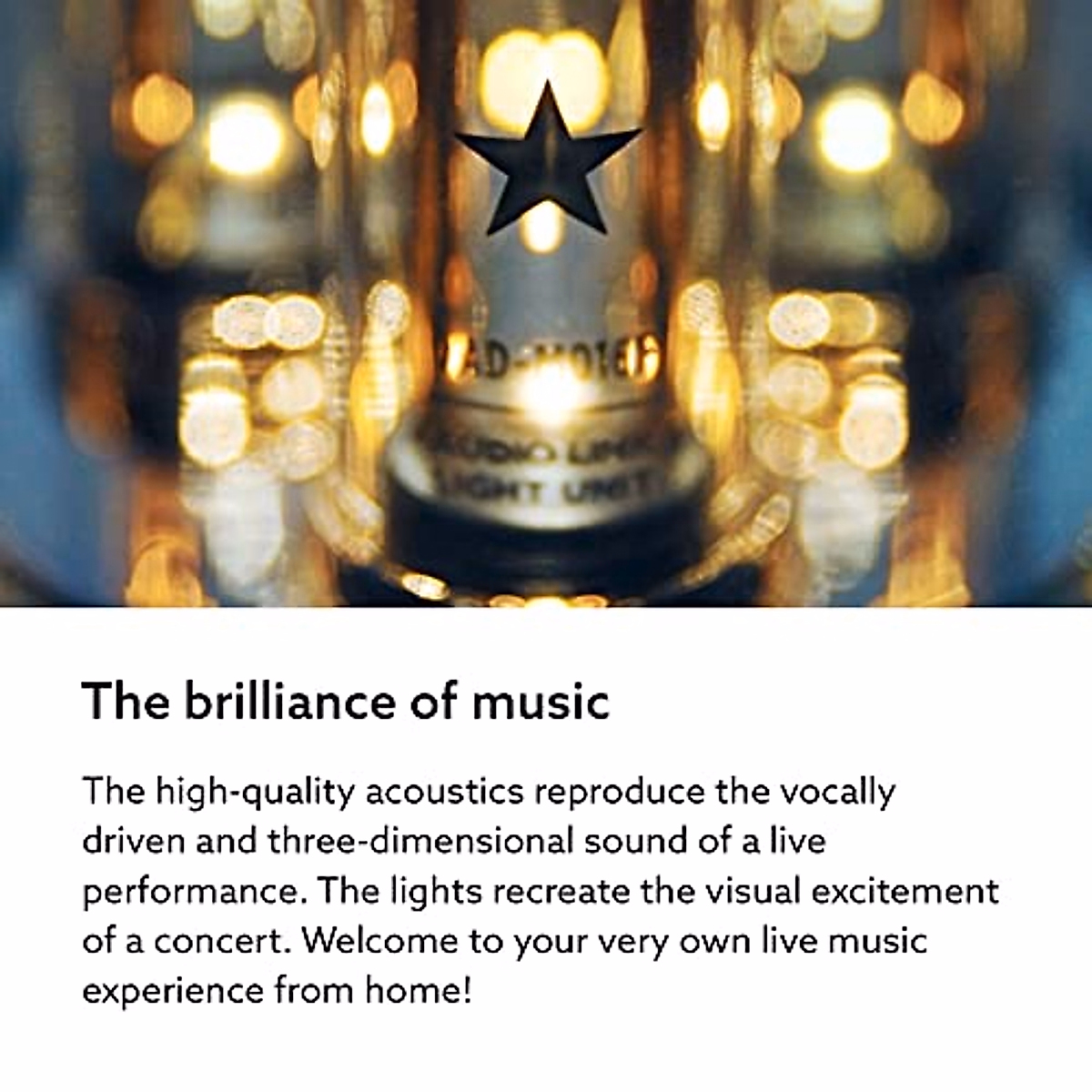 BALMUDA The Speaker | Portable Bluetooth Speaker | Clear 3 Dimensional Sound with Light Features