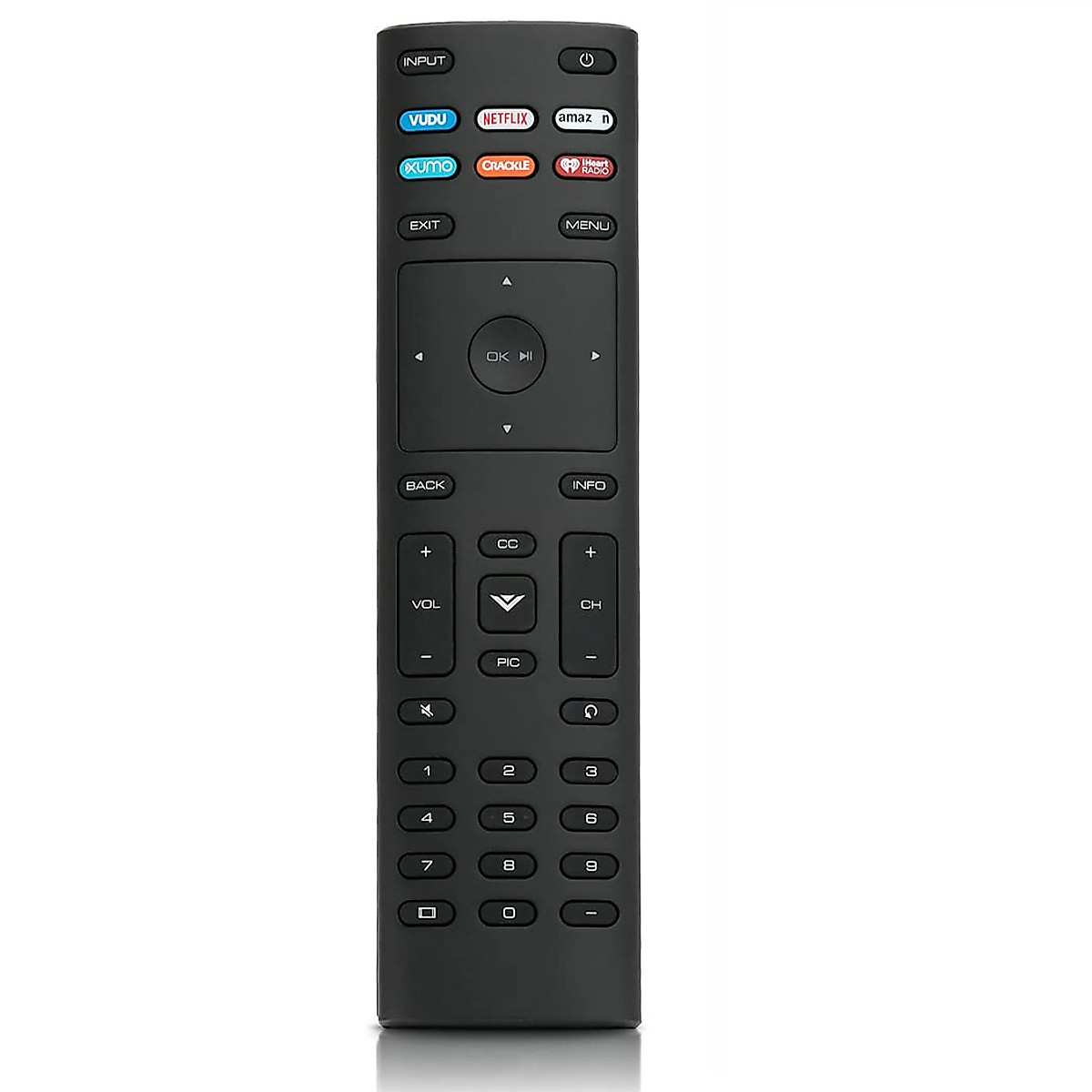 Replacement Remote Control XRT136 Applicable for Vizio TV D32h-F4 D43fx-F4 D65x-G4 PQ65-F1 V505-G9 D40f-G9 D50x-G9 D24h-G9 D55X-G1 V405-G9 D32H-G9