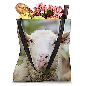 Sheep Farm Animal Funny Tote Bag
