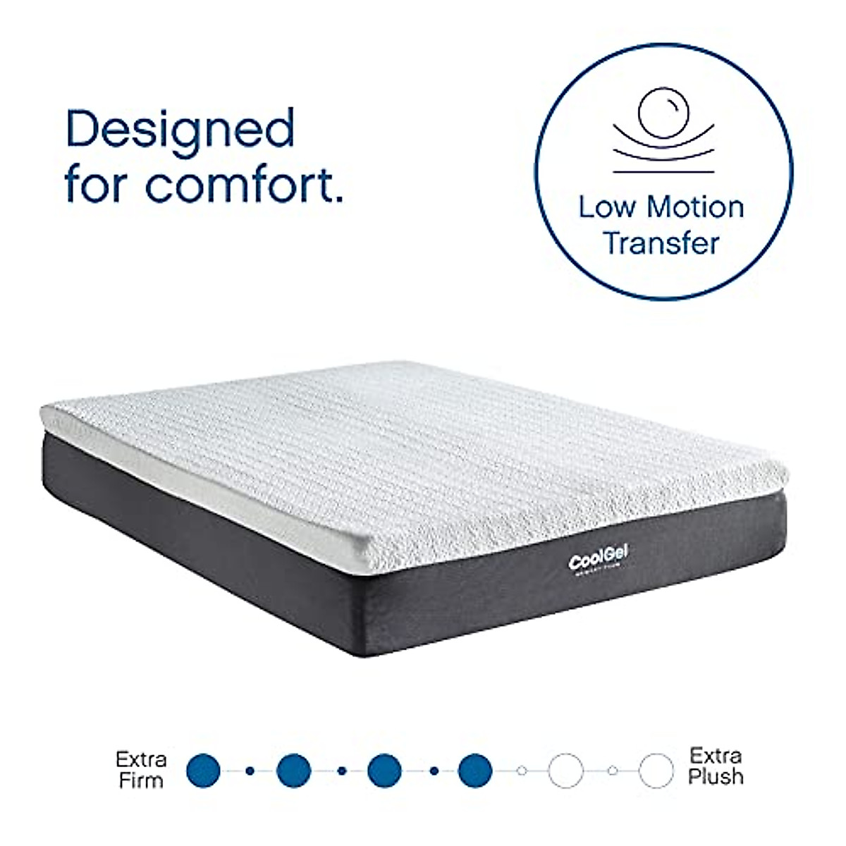 Classic Brands Cool Gel Ventilated Memory Foam 12-Inch Mattress | CertiPUR-US Certified | Bed-in-a-Box, Queen