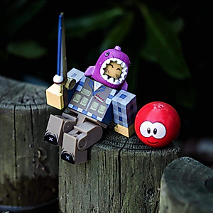 Roblox Action Collection - MeepCity Fisherman Figure Pack [Includes Exclusive Virtual Item]