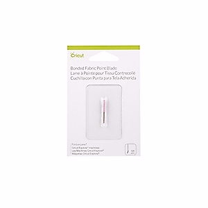 Cricut Bonded-Fabric Replacement Blade, German Carbide Cutting Blade, Cut Intricate Designs in Bonded Fabric, For Personalized Crafts, Compatible with Cricut Maker and Explore Machines Pink