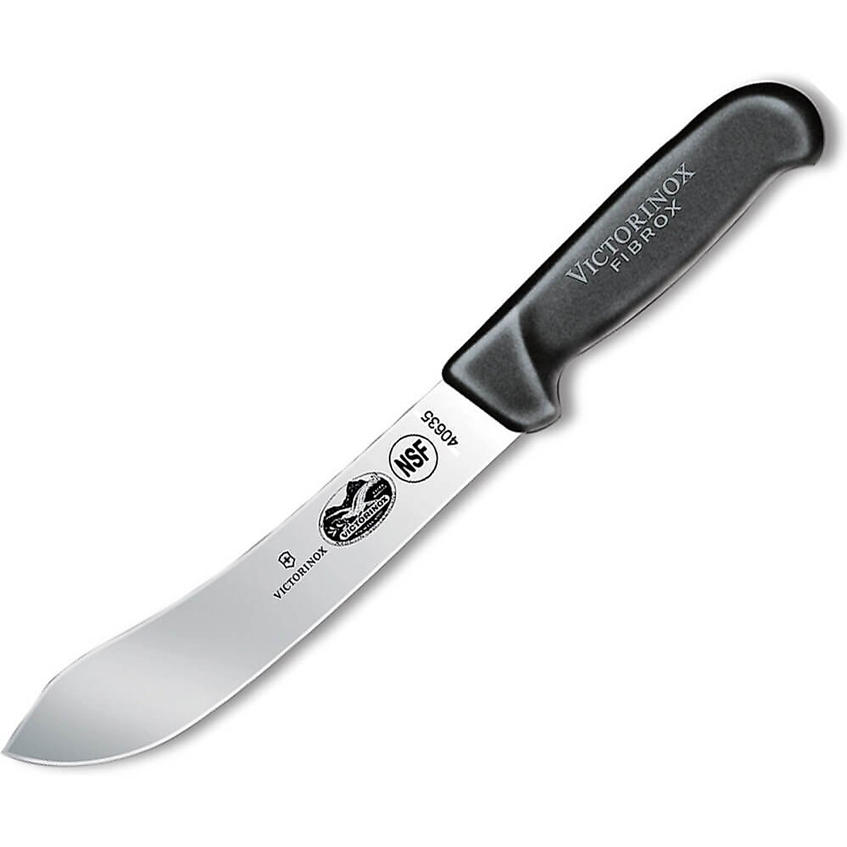 Victorinox Forschner 40635 Butcher Knife with 7" Blade and Black Fibrox Handle