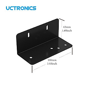UCTRONICS Blank Covers for Ultimate Raspberry Pi 1U Rackmount, 2-Pack