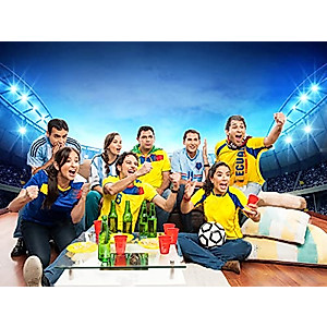 Super Bowl Sport Theme Party Decorations Football Backdrop Background for Tailgate Sports Birthday Party Cake Table Photo Booth Decoration (7x5ft)
