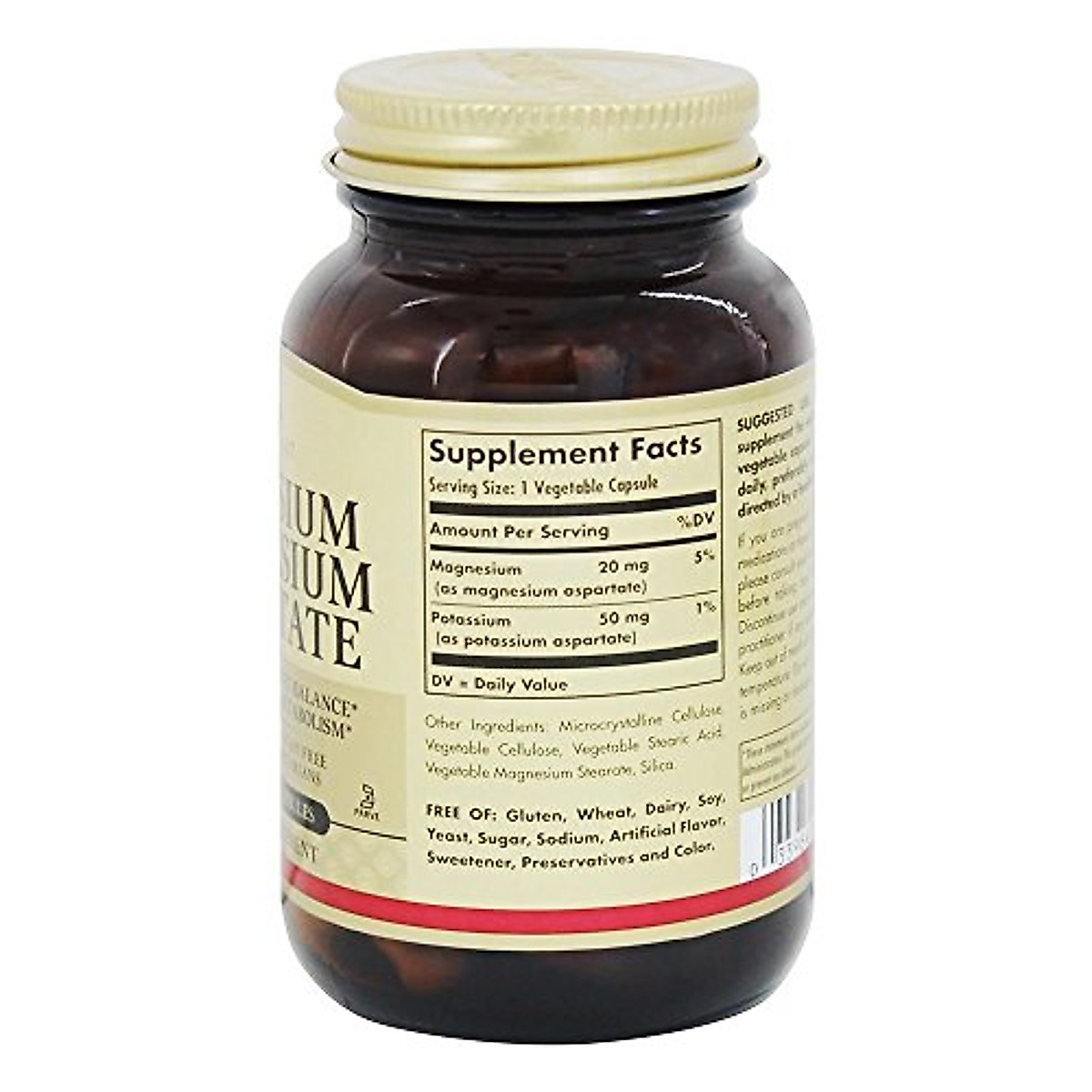 Solgar - Potassium Magnesium Aspartate