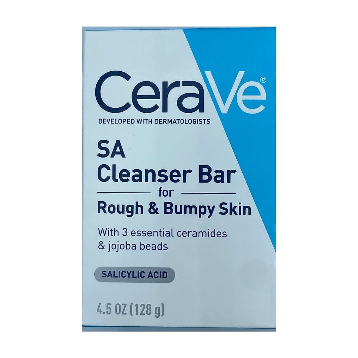 SA Cleanser Bar 2-Pack Bundle with Soap Sheets Salicylic Acid Cleanser Body Wash for Rough and Bumpy Skin AM & PM, Bar Soap