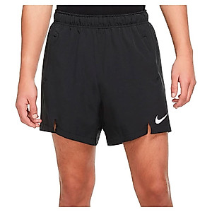 Nike Pro Dri-FIT Flex Men's 6" Training Shorts (as1, Alpha, x_l, Regular, Regular, Black/White)
