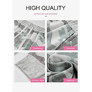 Dokotoo Womens Fashion Casual Summer Front Roomy Pockets Army Drawstring Elastic Waist Cotton Comfy Jogging Pants Jogger Pants Sweatpants S