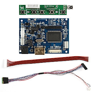 SUNKONG HD-MI LVDS Controller Board Driver 40Pin Lvds Cable Kit for Raspberry PI 3 LP156WH2 TLA1 TLE1 1366x768 14" 15.6" N156B6 LP156WH4 LVDS LED Backlight Screen
