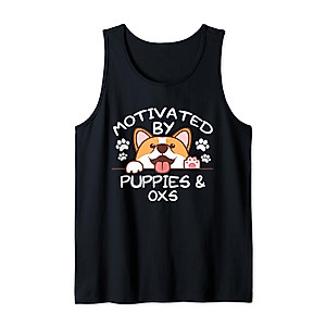 Motivated By Puppies and OXS T-Shirt OX Tank Top