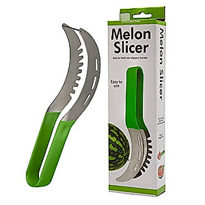 Watermelon Slicer – Premium Watermelon Cutter Kitchen Tools – Ultra-Sharp Stainless Steel Blade – Ergonomic and User-Friendly Handle – Safe, Durable Design