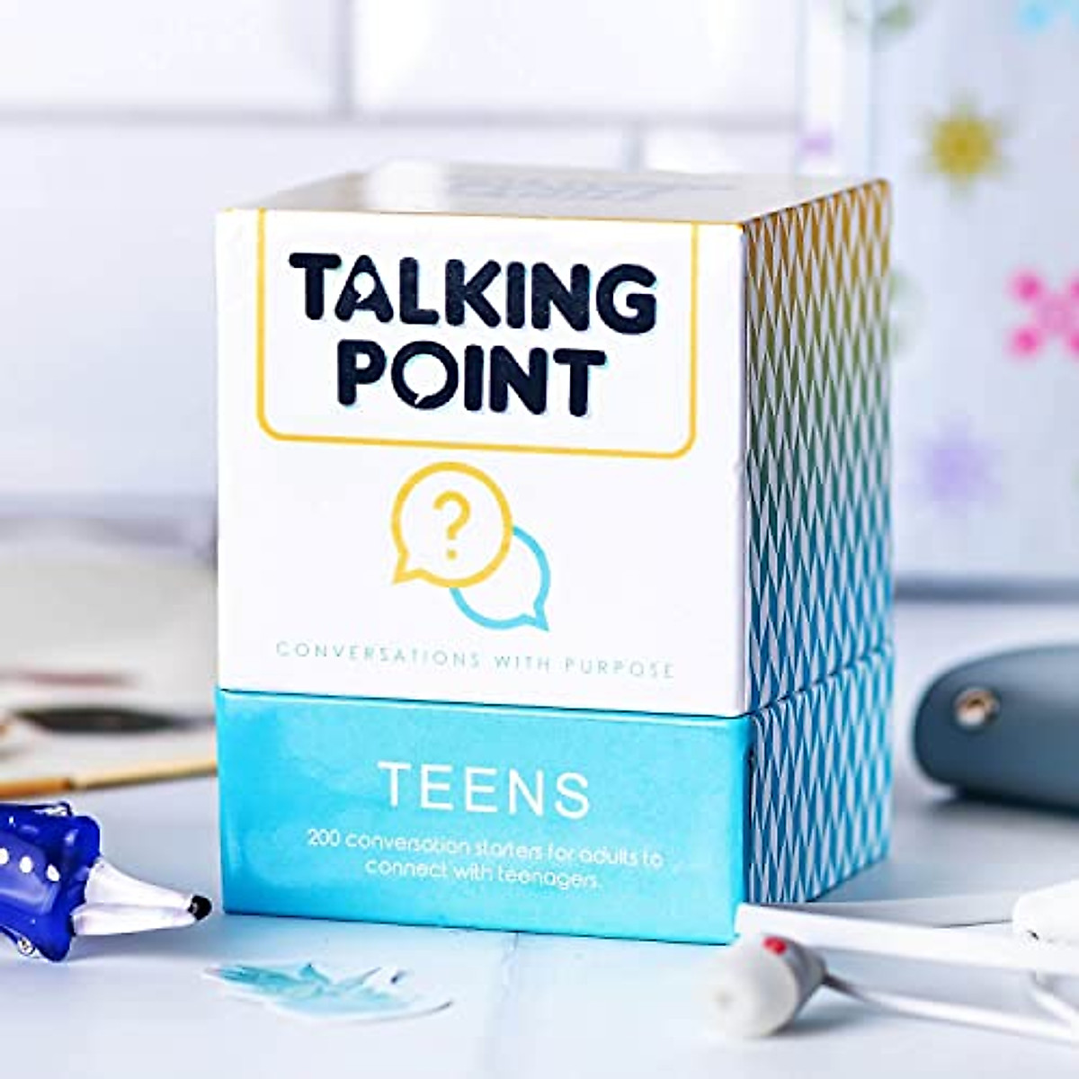 Family Talk Bundle (Teens): 600 Thought Provoking Conversation Starters - 3 Packs: Family + Couples + Teens