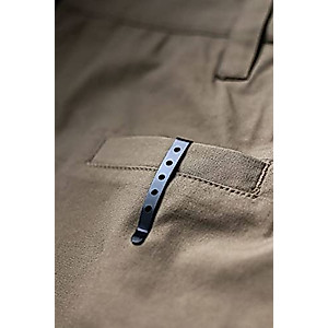 LA Police Gear Rescue EDC Folding Knife, Tactical Flipper Pocket Knife, Survival Knife With Seatbelt Cutter & Glass Breaker - Black Serrated Drop Point Blade/Tan Handle