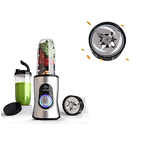 Personal Bullet Blender for Shakes and Smoothies, Genteen 650W Smoothie Blender & Single Serve Blender for Protein Shakes | 9 Pcs Personal Blender with 3 Speeds,24+17oz Travel Bottles BPA Free