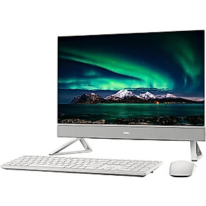 Dell Inspiron 24 Inch FHD Touch Screen InfinityEdge All-in-One Desktop, Intel Core i5-1235U (Beats i7-1195G7), Intel UHD Graphics, 16GB RAM, 1TB SSD, Windows 11 Pro, HDMI, USB-C