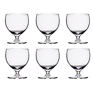 Libby LB69(6) Stacking Wine Glasses, 9.1 fl oz (270 cc), Set of 6