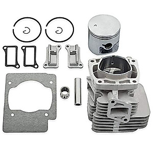 Cylinder Gasket Piston Ring Kit 51mm Compatible with Redmax EBZ8500 EBZ8500RH Backpack Blowers Replace Replace# 577424001
