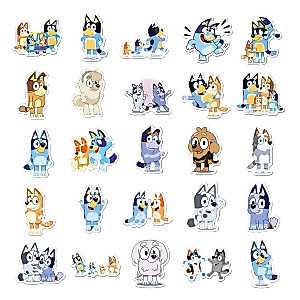 52PC Cute Cartoon Stickers Vinyl Waterproof Decals Party Favors for Kids Cute Kawaii Stickers for Water Bottles Bikes Luggage Computer Skateboard Car Motorcycle