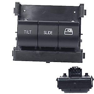 MOCW SW6643 Overhead Console Switch Fit for 2011-2017 Ford F250 F350 F450 F550 Super Duty Overhead Sunroof Switch 9L3Z-15B691-DA