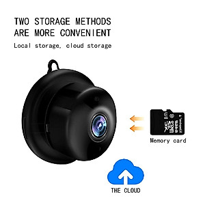 AOLANS Mini Camera 1080P Hidden Camera Indoor Home Security Camera Dimmable/Pet Camera/Nanny cam Security Home Monitor 30 Days Free Cloud Storage or Installation 64G Night Vision for iOS/Android