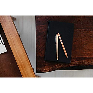 Everyman Rose Gold Grafton, Luxury Metal Writing EDC Pen with Premium Gel Ink, Office, Business Gift