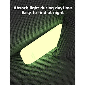 Roku Gaming Remote Case SIKAI Shockproof Protective Case for Roku 3 (4230 and 4200) Roku 2 (4210) RC54R Enhanced Remote Anti-Slip Washable Dust-Proof Anti-Lost with Hand Strap (Glow in Dark Green)