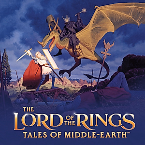 Magic: The Gathering The Lord of The Rings: Tales of Middle-earth Scene Boxes - All 4 (Aragorn at Helm’s Deep, Flight of The Witch-king, The Might of Galadriel, and Gandalf in Pelennor Fields)