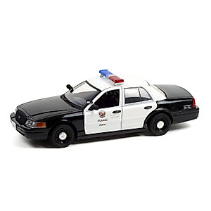 GreenLight 1:24 Drive (2011) - 2001 Ford Crown Victoria Police Interceptor - Los Angeles Police Department (LAPD) 84143 [Shipping from Canada]